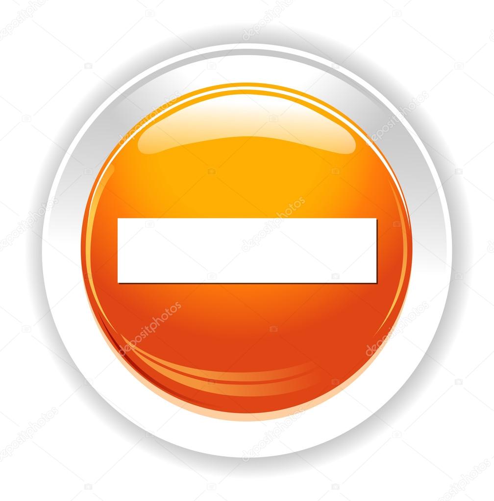 Minus sign icon — Stock Vector © sarahdesign85 #69999239