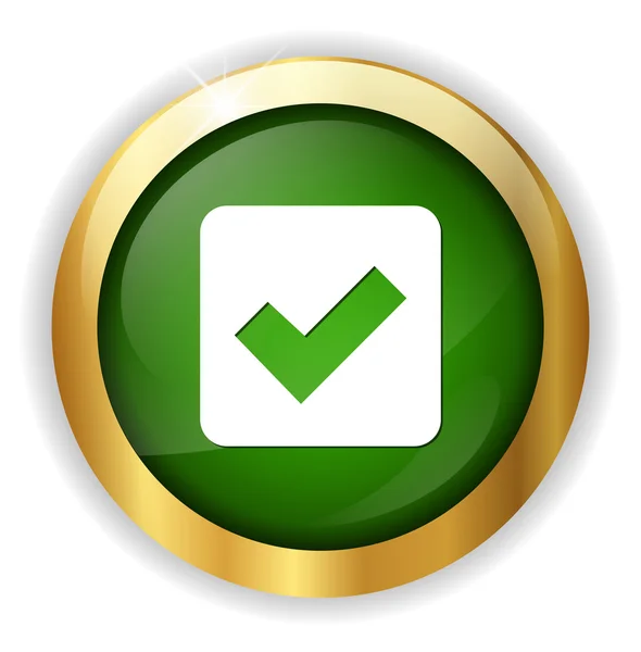 Comprobar icono de botón de marca Vector de stock por ©sarahdesign85 ...