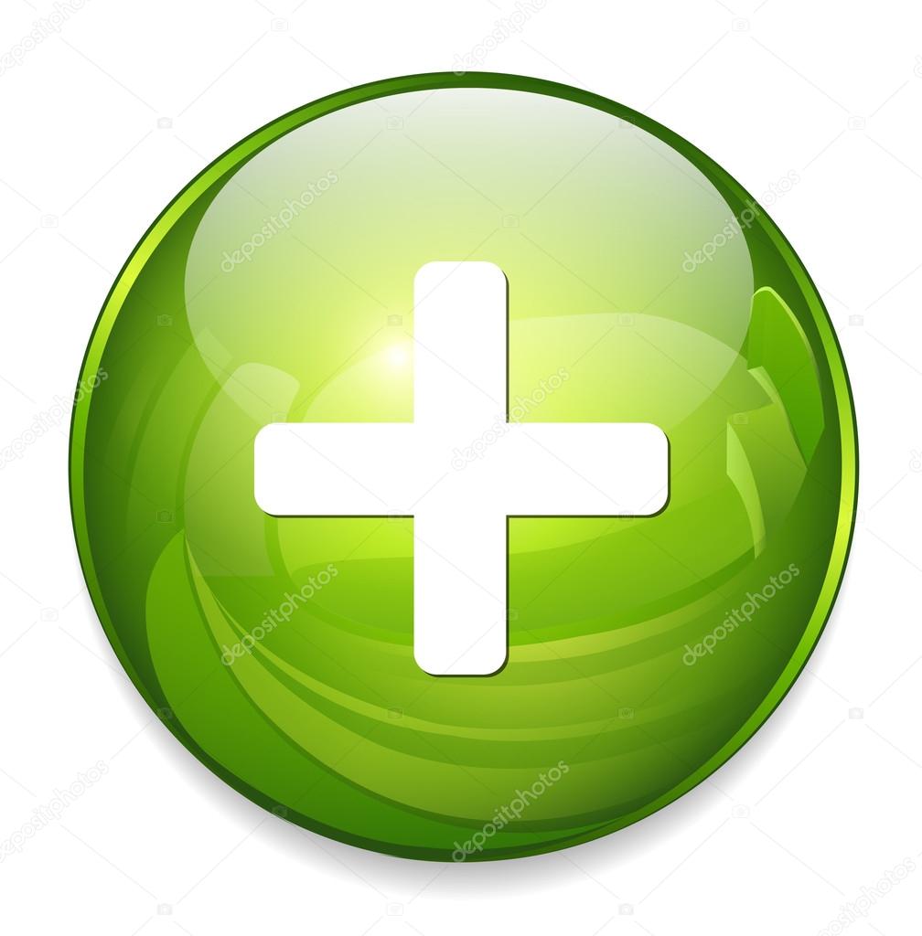 Cross button add icon Stock Vector by ©sarahdesign85 70239341