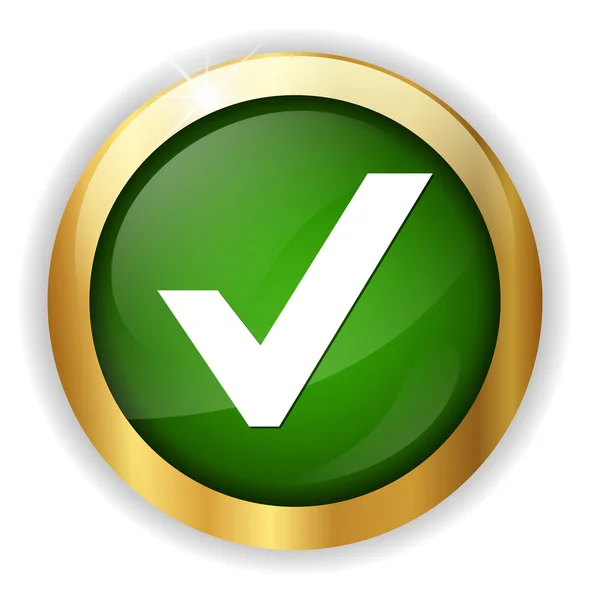 Comprobar icono de botón de marca Vector de stock por ©sarahdesign85 ...