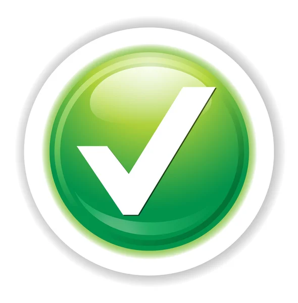 Check mark button Stock Vector Image by ©sarahdesign85 #70238295