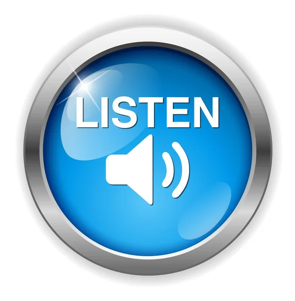 Listen button icon Stock Vector Image by ©sarahdesign85 #70266257