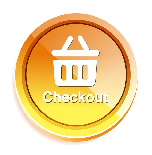 Checkout button icon — Stock Vector © sarahdesign85 #70298851