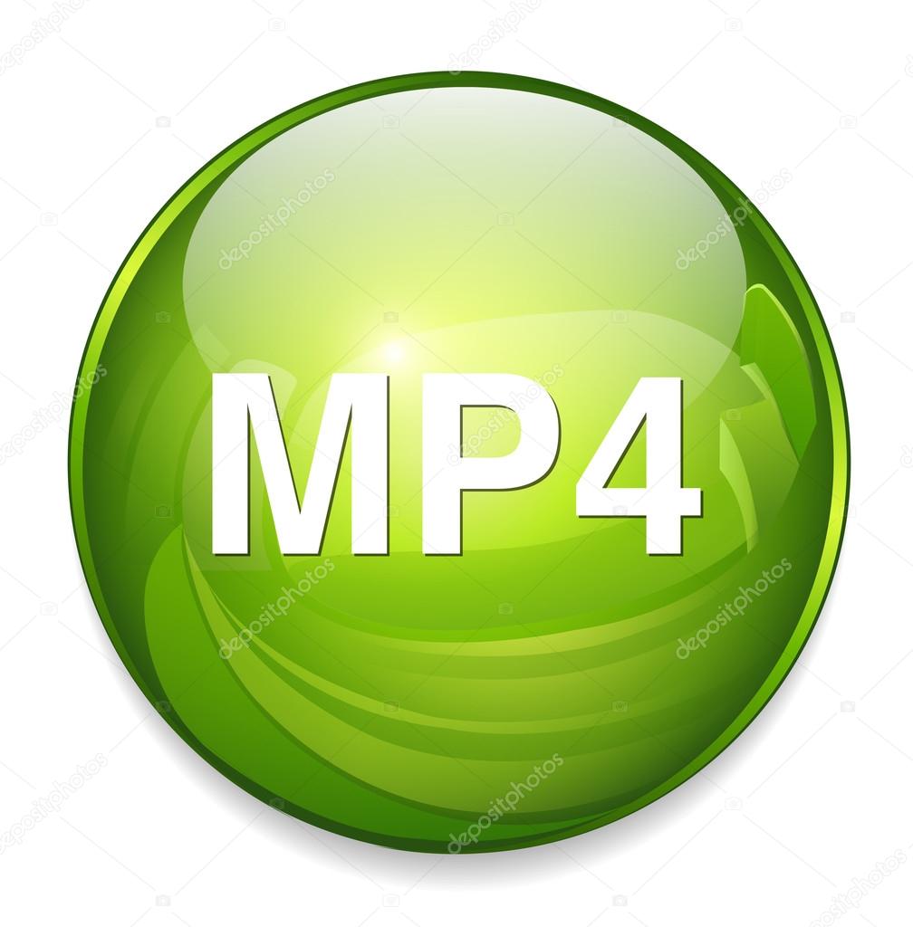 Mp4 button icon Stock Vector by ©sarahdesign85 70266807