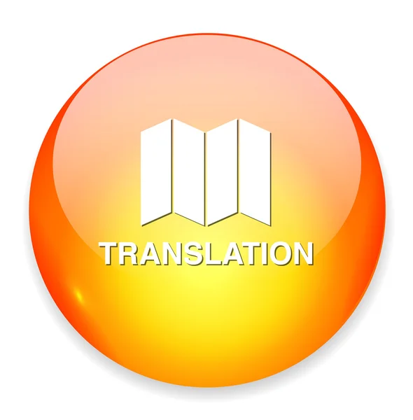 Translate button icon — Stock Vector © sarahdesign85 #70279489