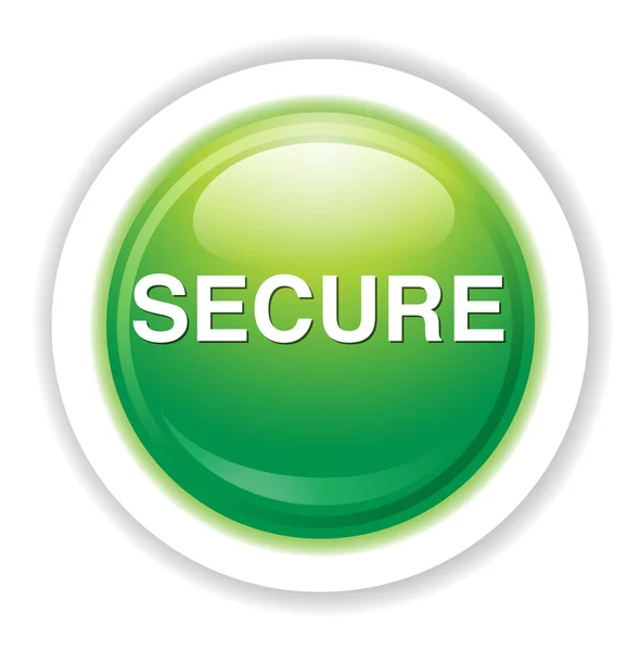 Secure button icon Stock Vector by ©sarahdesign85 70280869