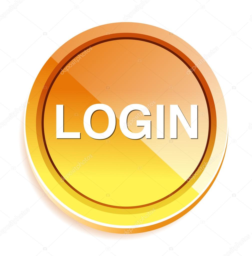 Login button icon Stock Vector by ©sarahdesign85 70280815