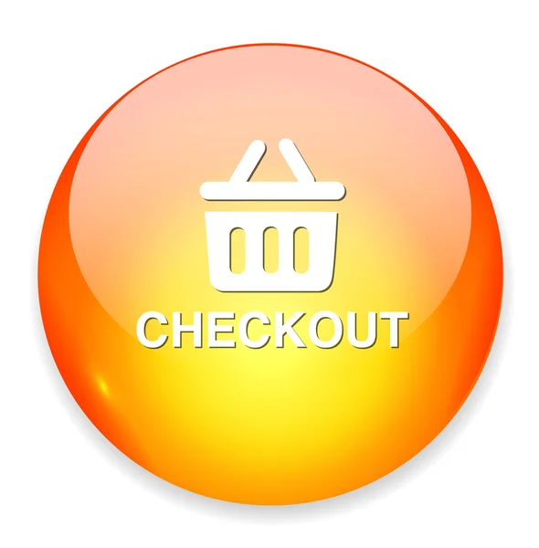 Checkout button icon — Stock Vector © sarahdesign85 #70298851