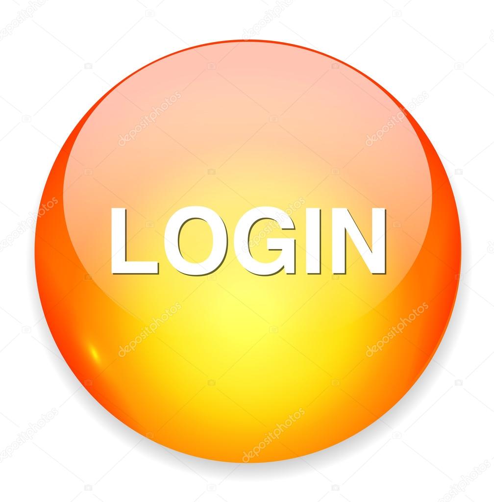 Login Button Orange