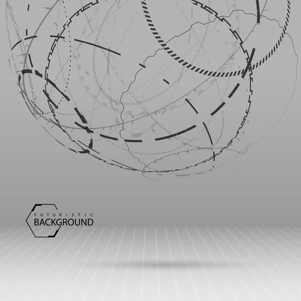 Black and white futuristic background Stock Vector Image by ©hiro ...