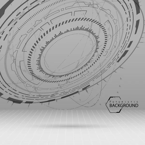 Black and white futuristic background Stock Vector by ©hiro-hideki ...