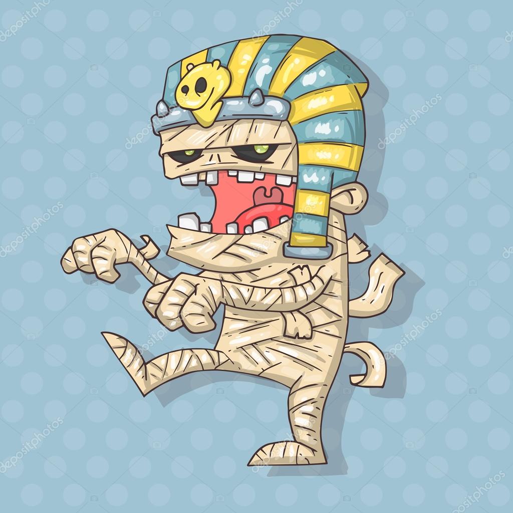 Dibujos animados momia ilustración Ilustración de stock de ©hiro-hideki ...