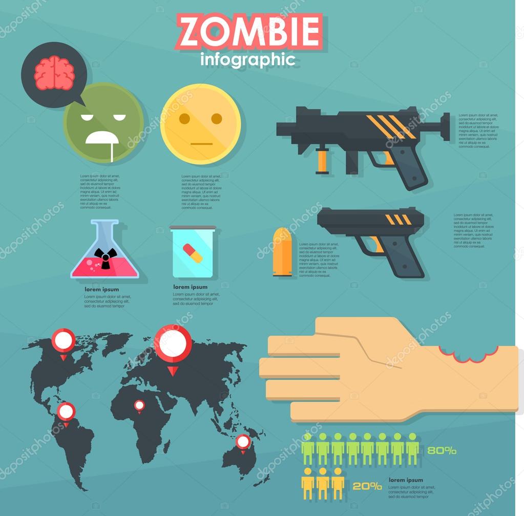 Infographic Zombie