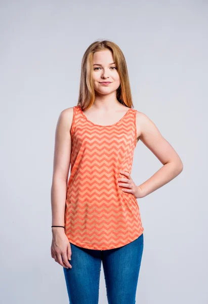 Teenage girl singlet Stock Photos, Royalty Free Teenage girl singlet ...