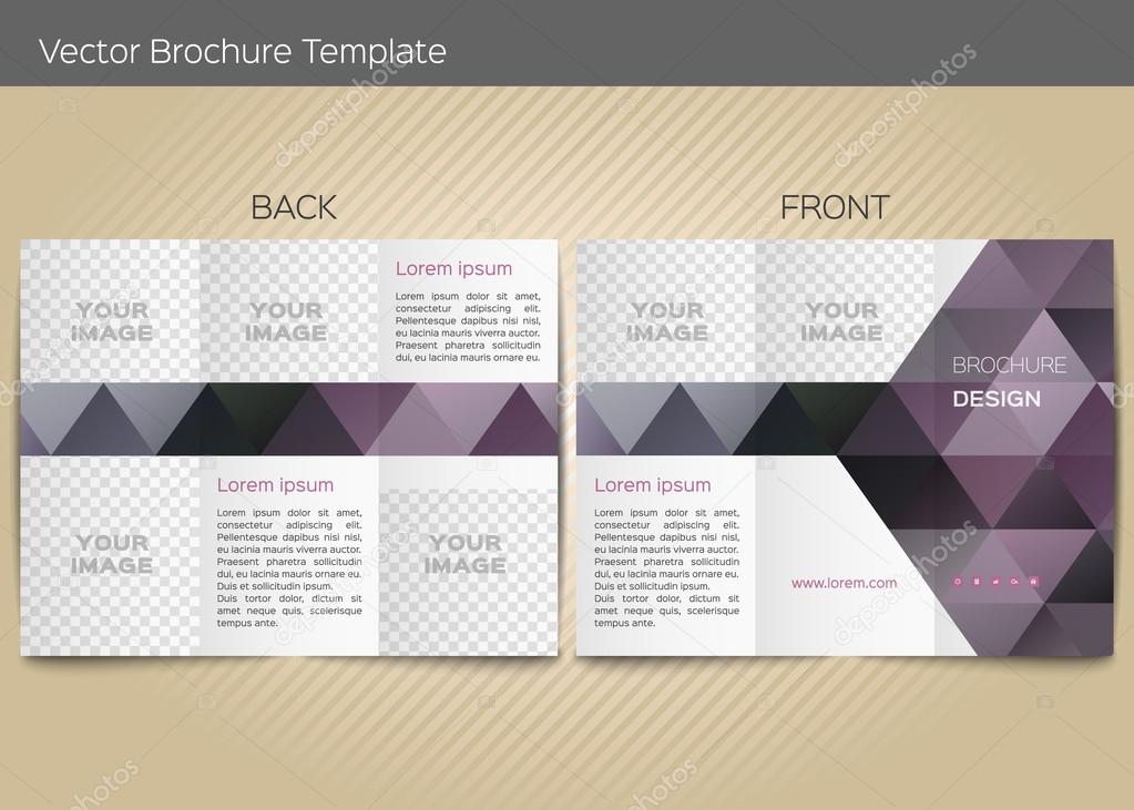 Leaflet template design Stock Vector Image by ©halfpoint #97088648