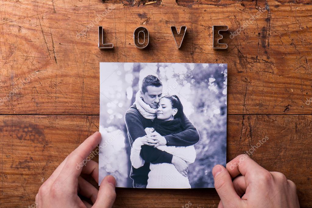 Love composition. Studio shot. — Stock Photo © halfpoint #98045734