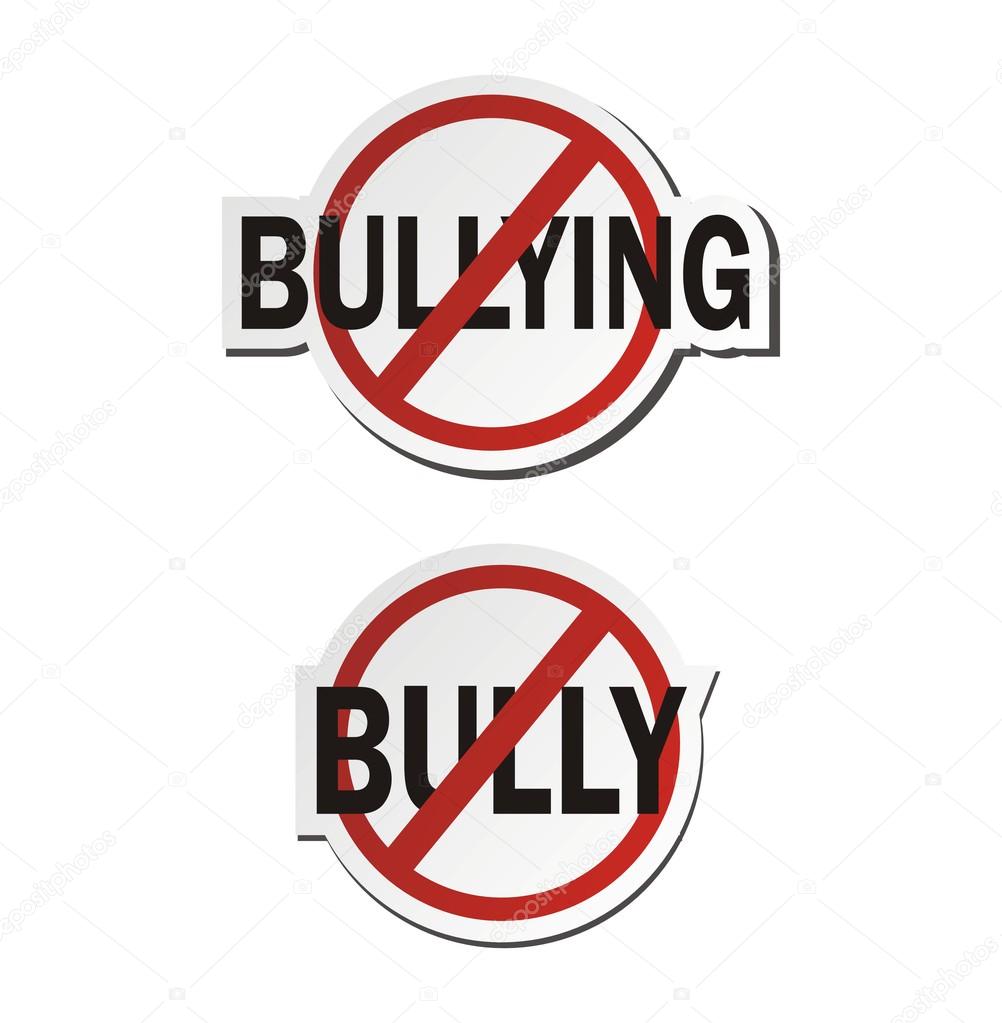 No Bullying Sticker Prosportstickerscom