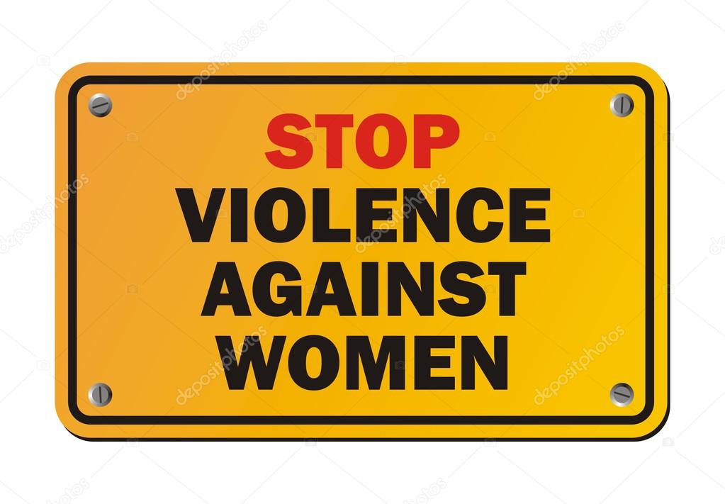 Stop Violence Sign
