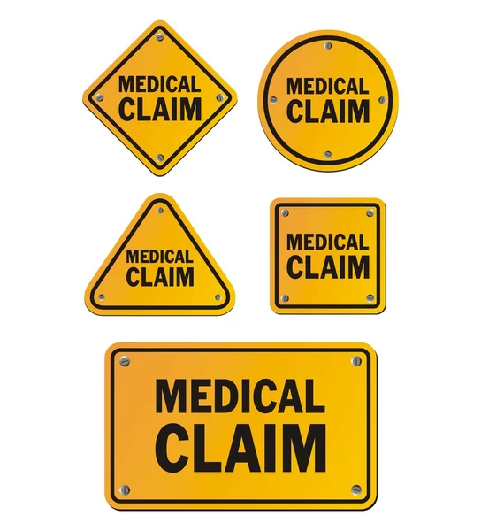 Caution hard hat area signs - rectangle yellow signs — Stock Vector ...