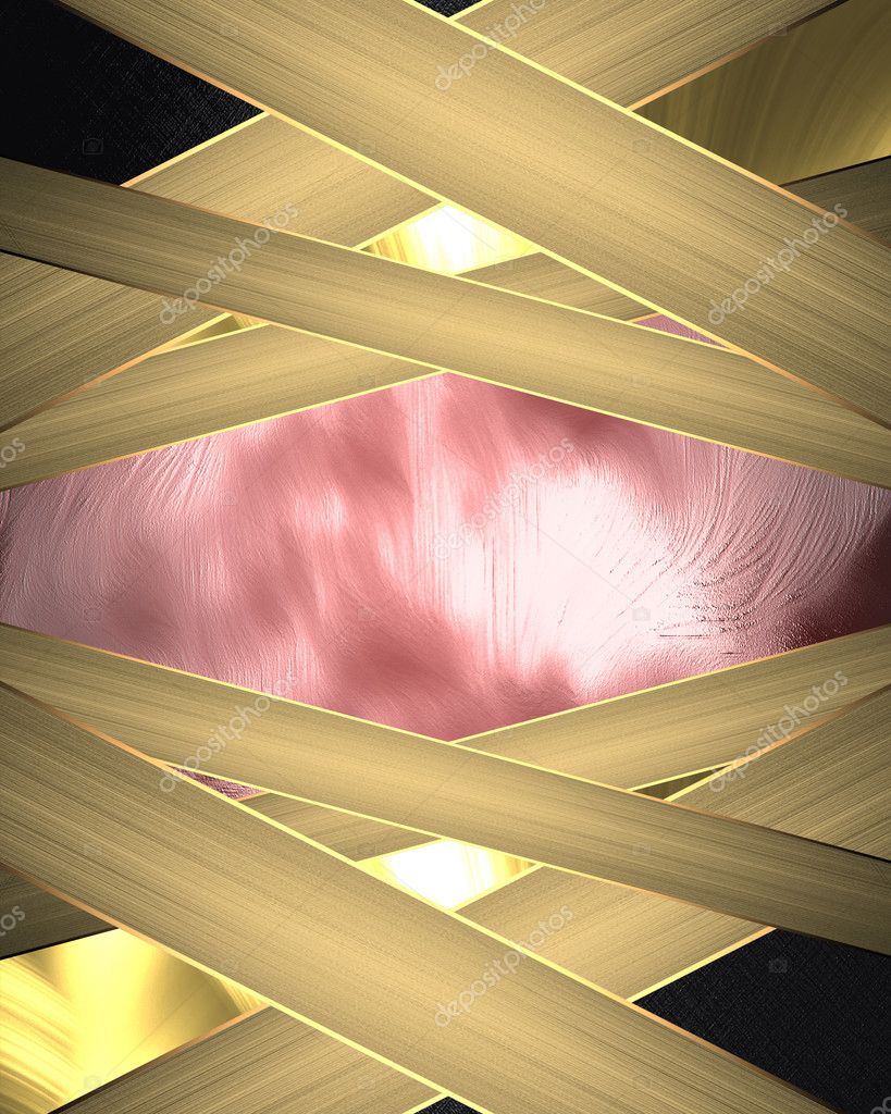 Abstract frame with pink nameplate. Element for design. Template for ...