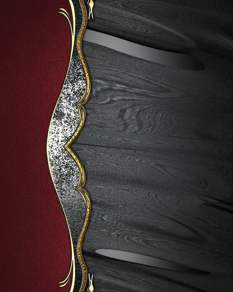 Abstract background with red edge. Template for design. copy space for ...