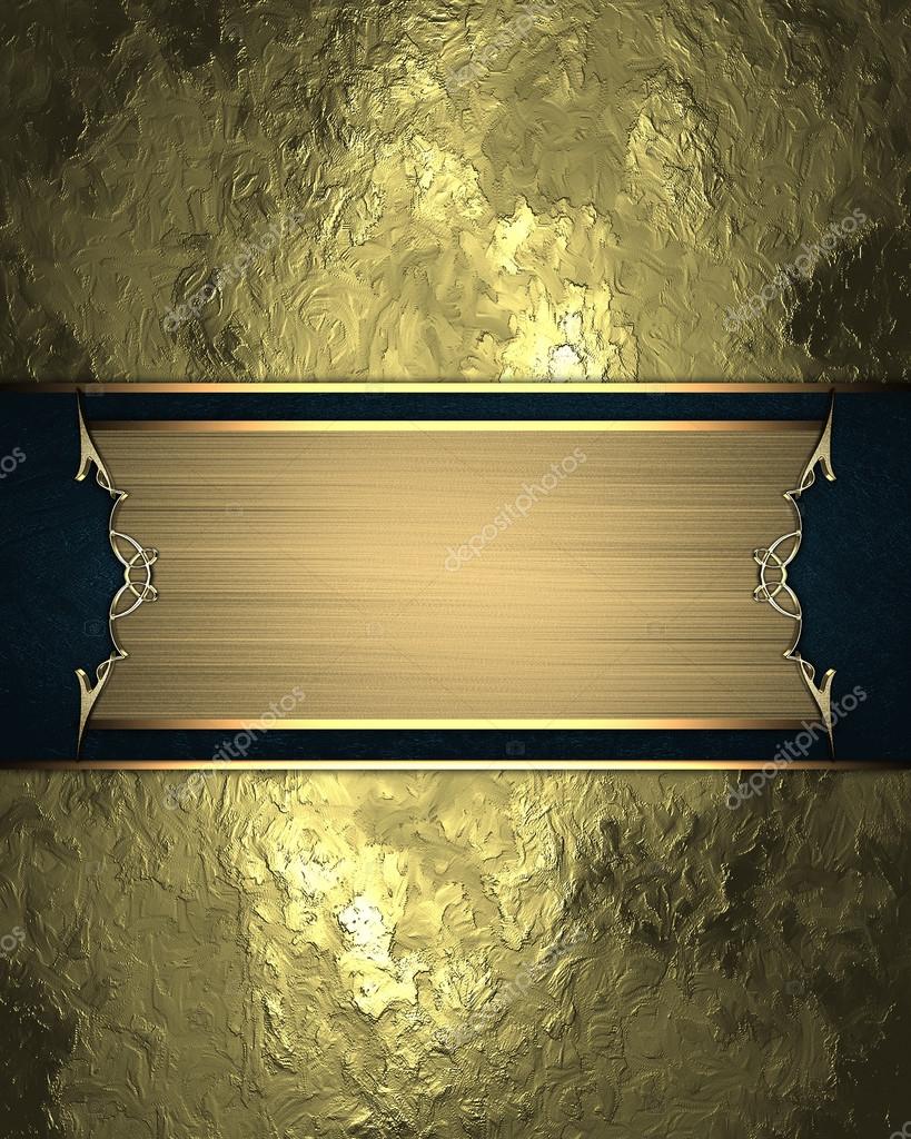 Gold background for design of writing the text for site. Design ...