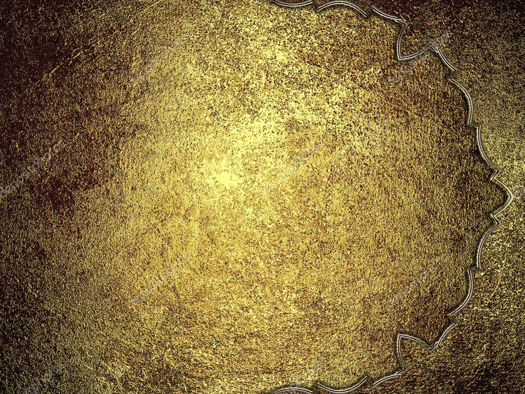 Gold Metal Grunge Texture