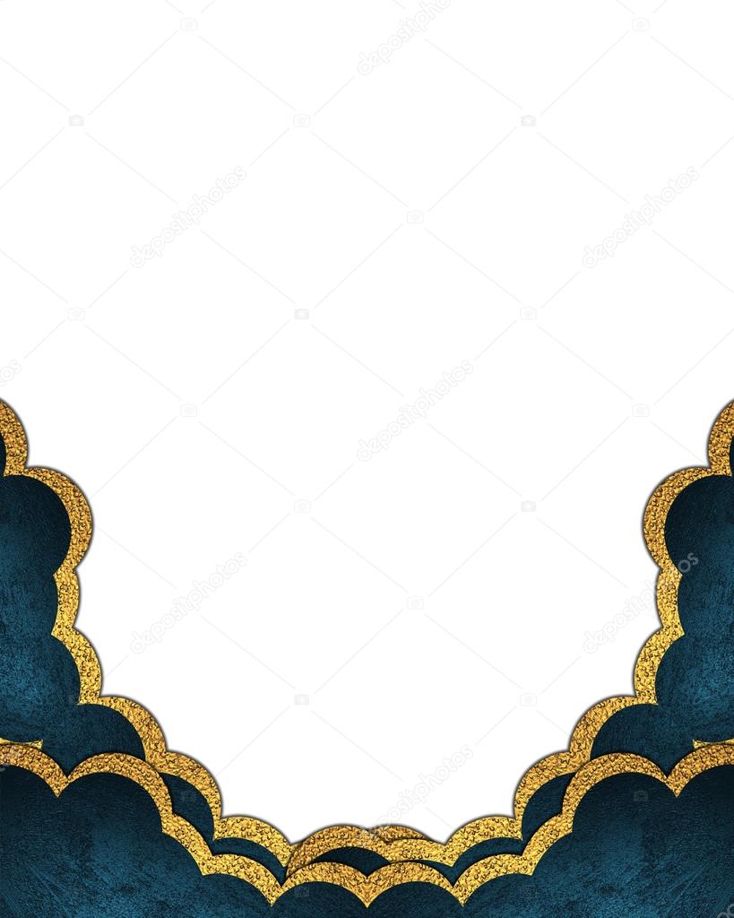 Blue abstract frame. Element for design. Template for design. copy ...