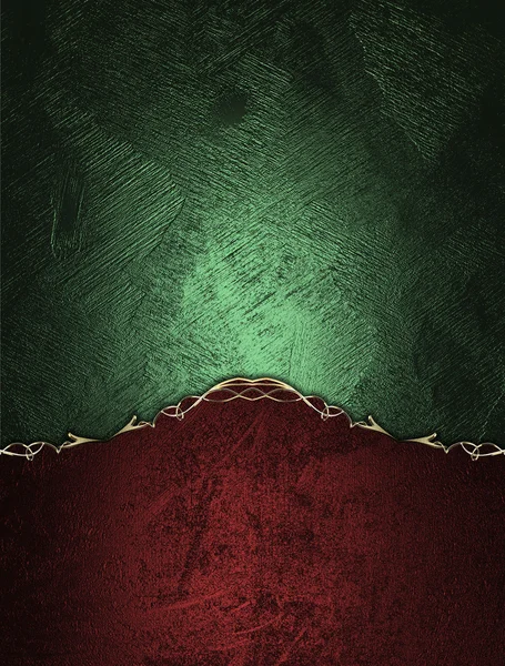 Red plate for text on green background. Element for design. Template ...