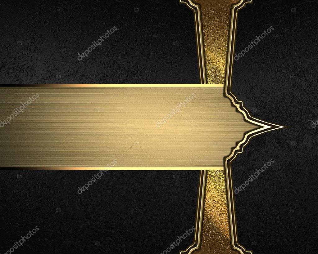 Black texture with nameplate decoration. Element for design. Template ...