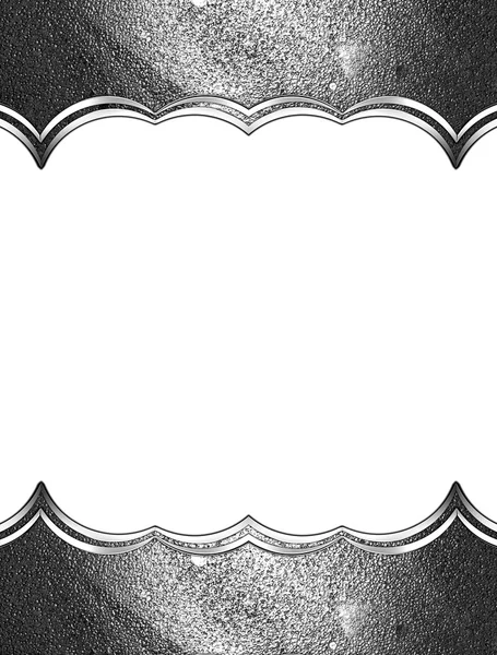 Metal Frame. Element for design. Template for design. copy space for ad ...