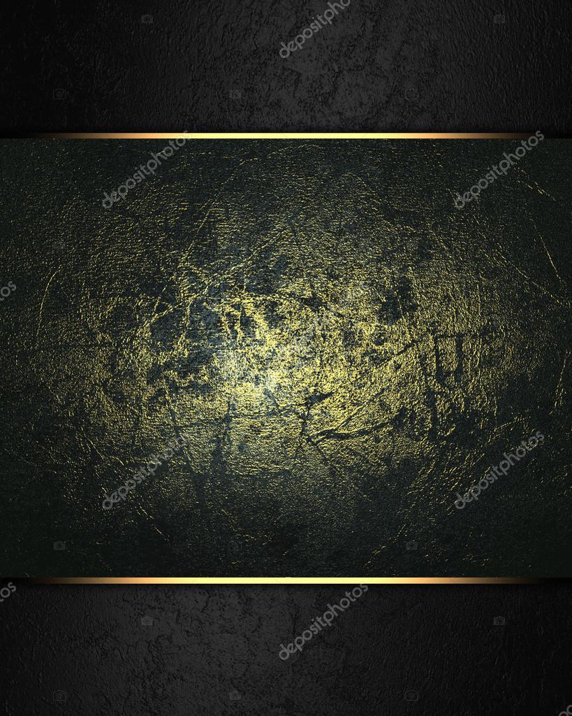 Black background with an antique sign. Element for design. Template for ...