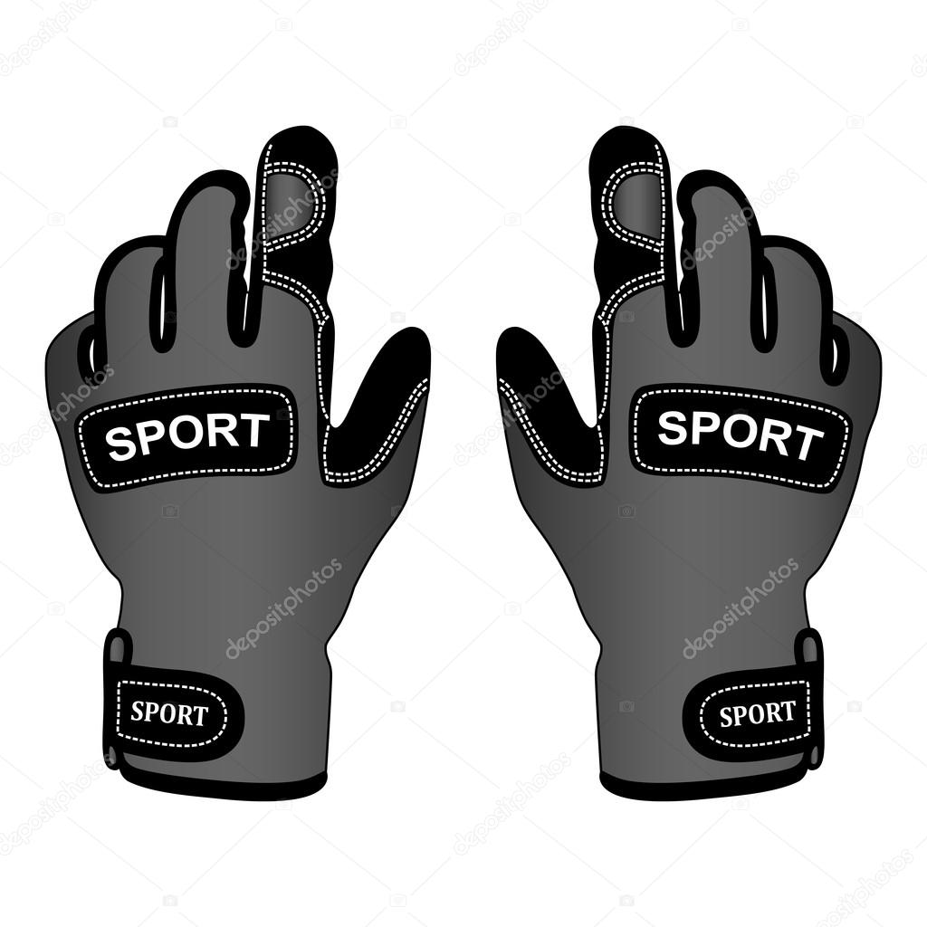 Guantes deportivos en el vector Vector de stock #107568062 de ©begunok1983