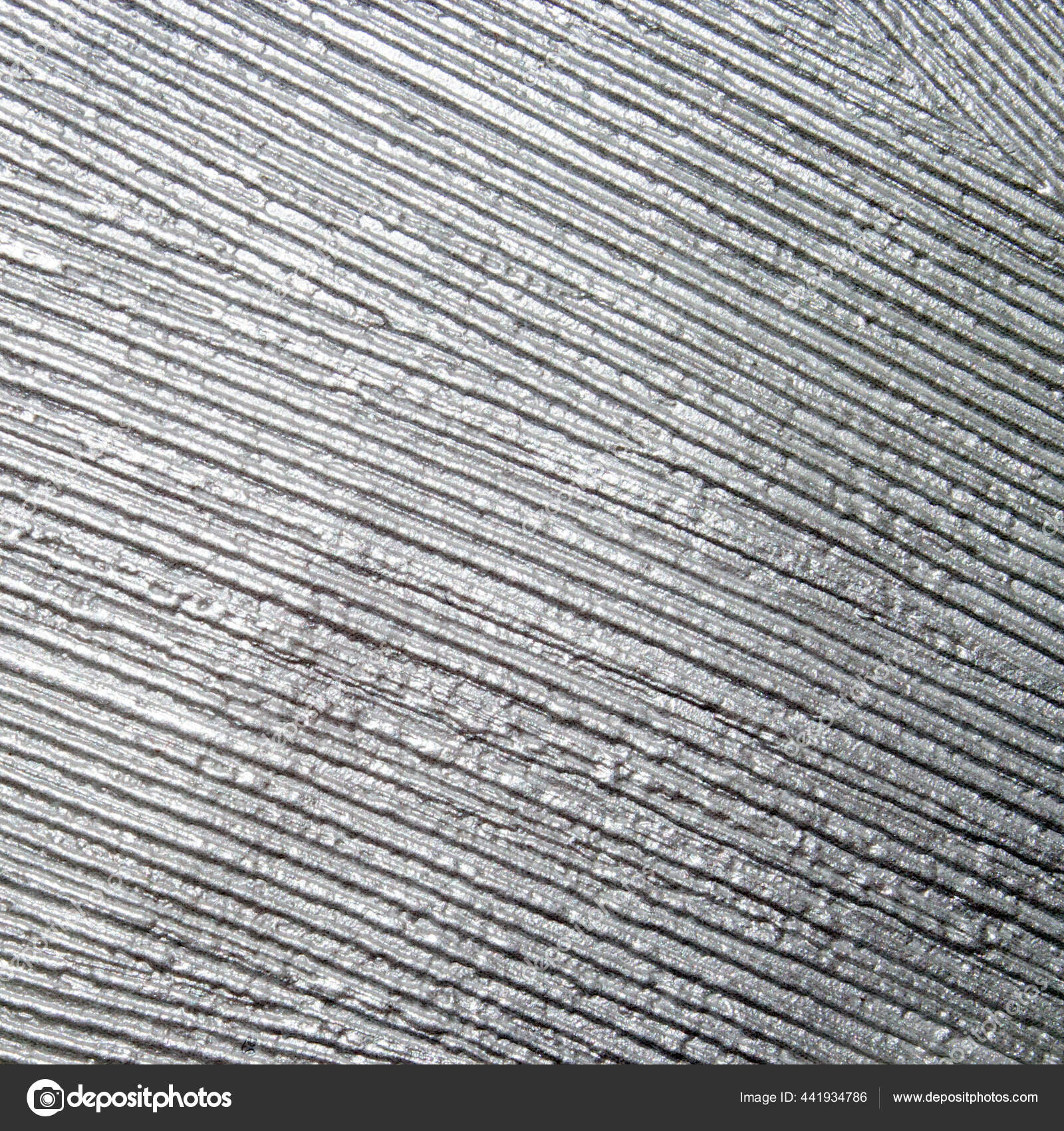 Grey Fluted Plaster Background Wall Plastered Gray Stripes Stock Photo ...