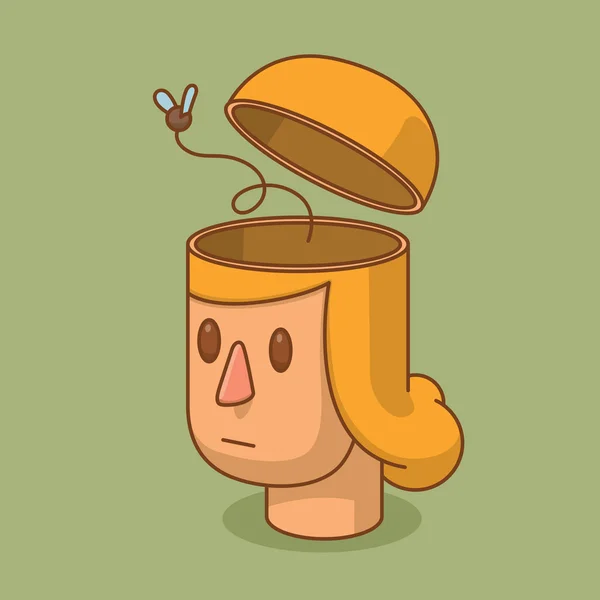 Empty head Vector Art Stock Images | Depositphotos