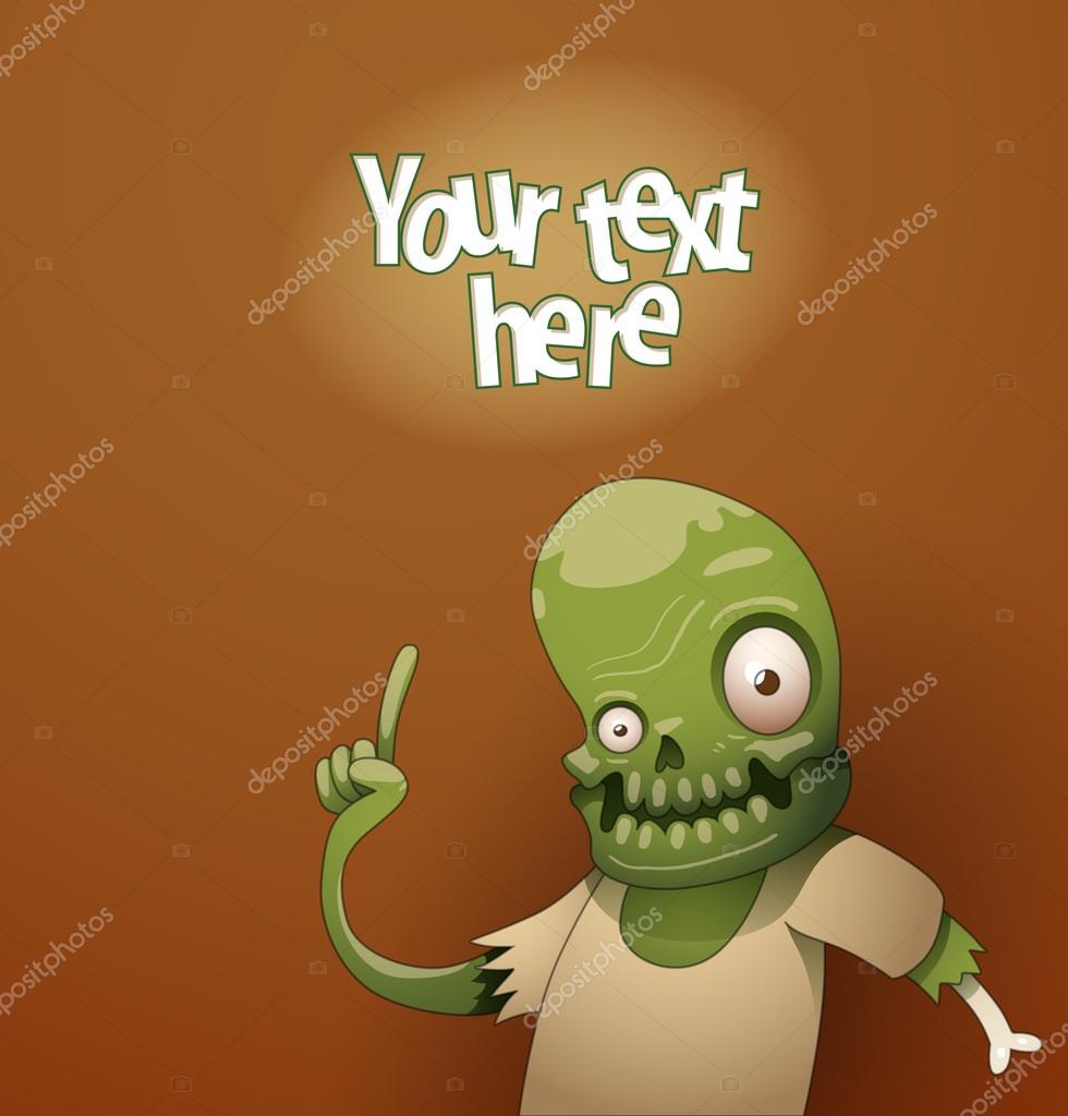 Funny Zombie Wallpaper