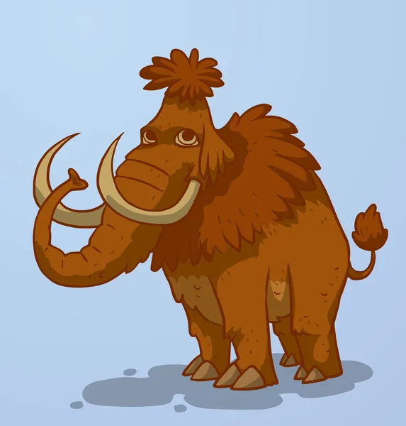 Cartoon mammoth Vector Art Stock Images | Depositphotos