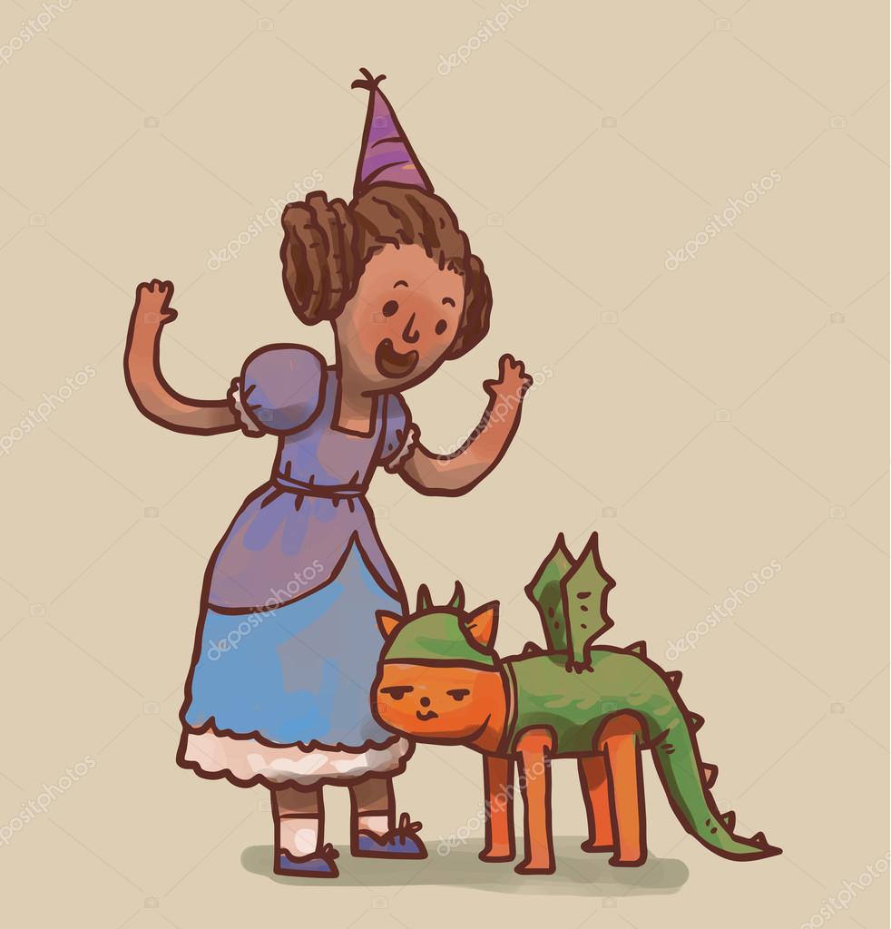 Dragon Eating Princess