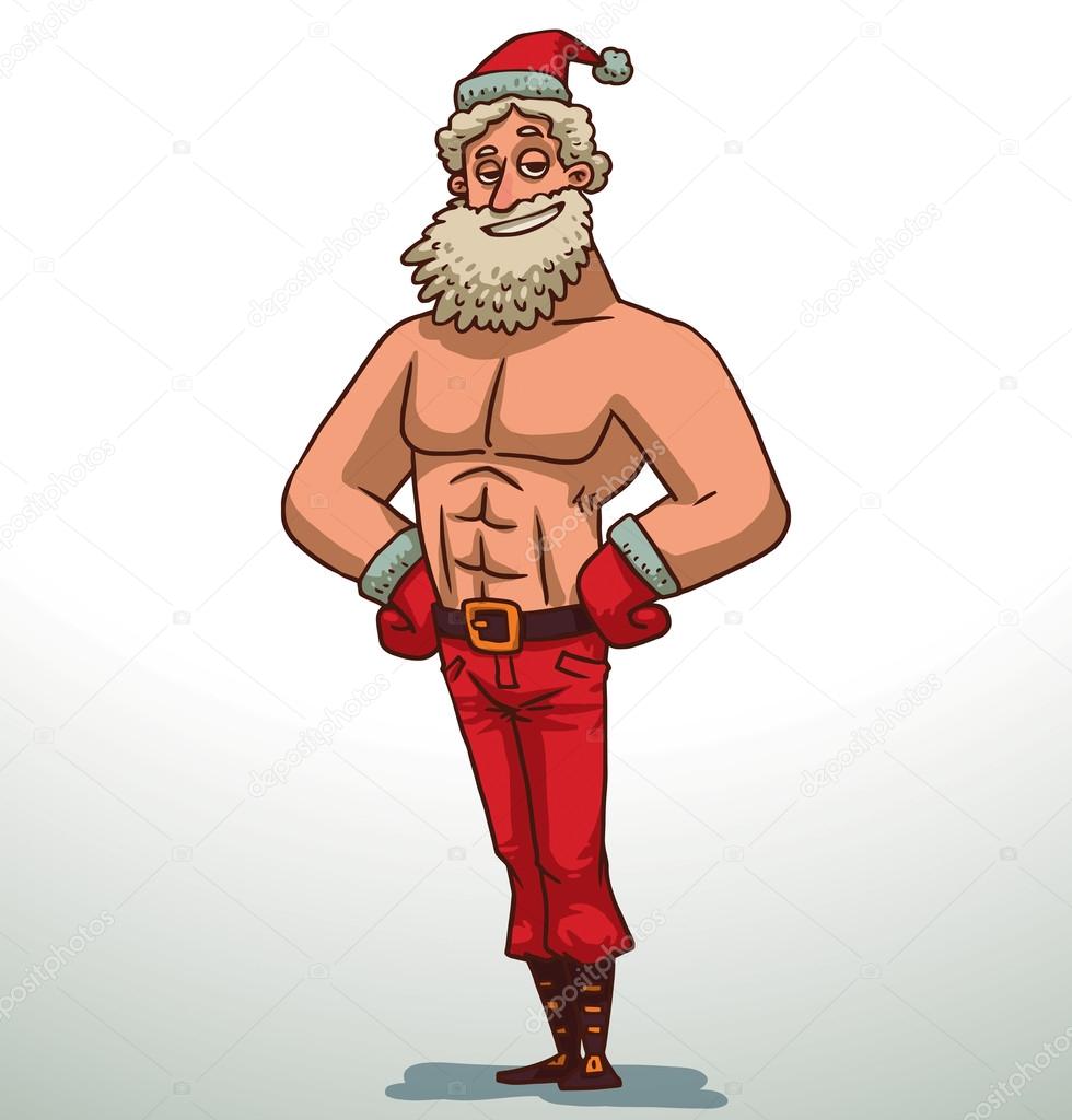 Buff Santa Claus