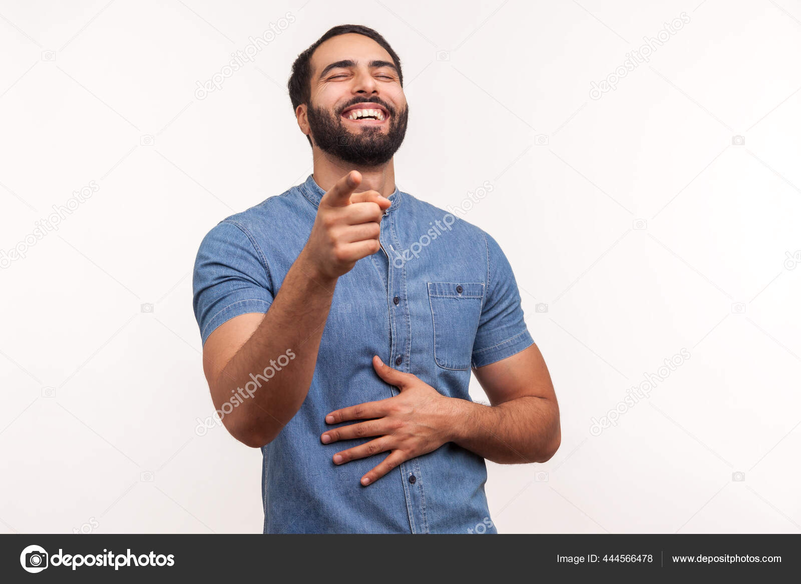 Guy Pointing Both Hands Meme