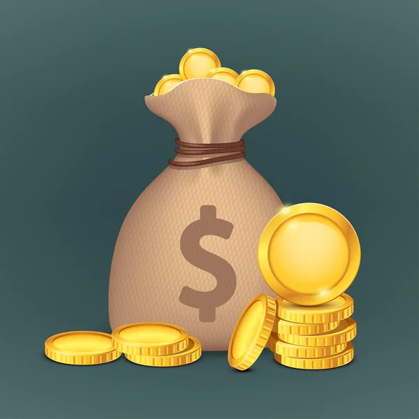 Gold coin a lot Stock Vector Image by ©IfH85 #78286864