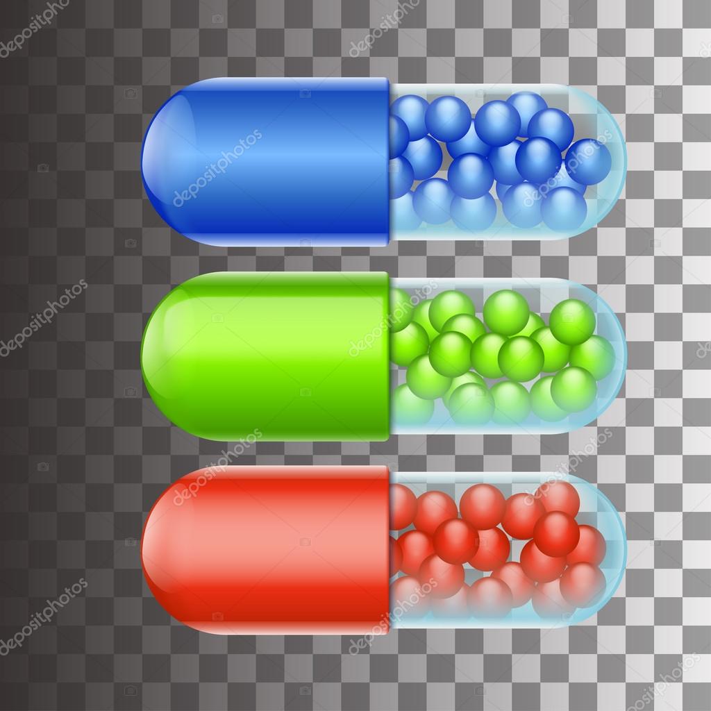 Three pills Stock Vector by ©IfH85 70649371