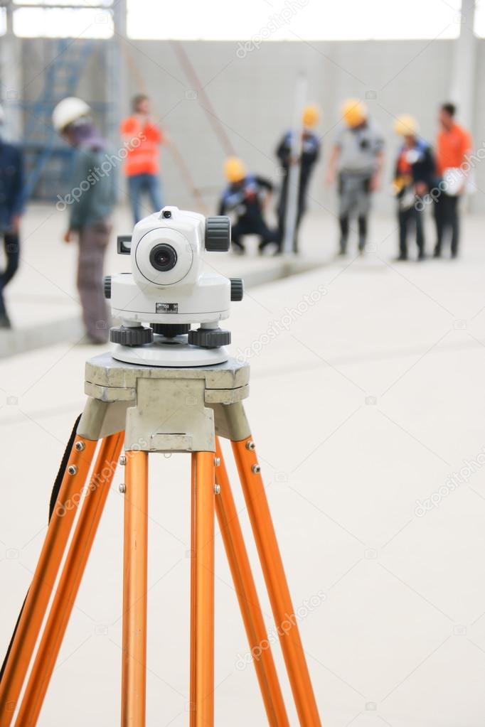 Focus survey camera and engineer team — Stock Photo © Bundit222 #120930158
