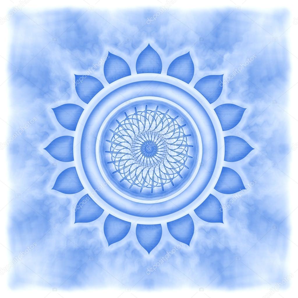 Throat Chakra Mandala
