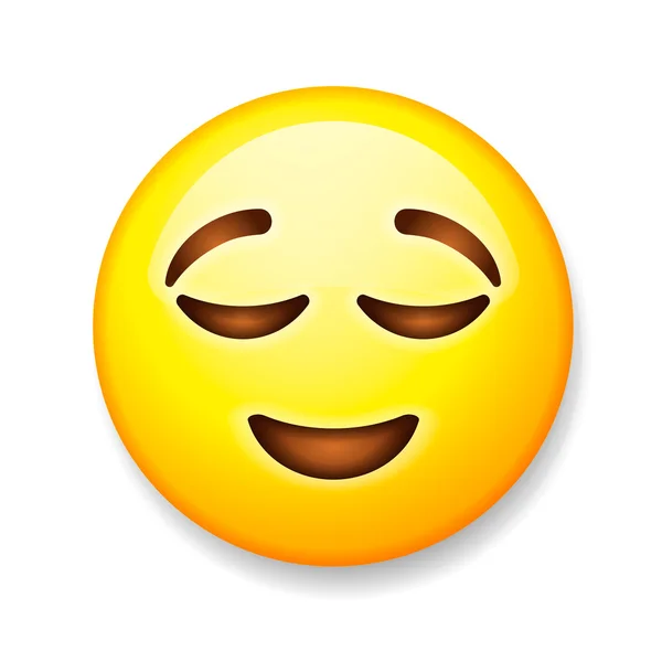 Smiley relieved Vector Art Stock Images | Depositphotos