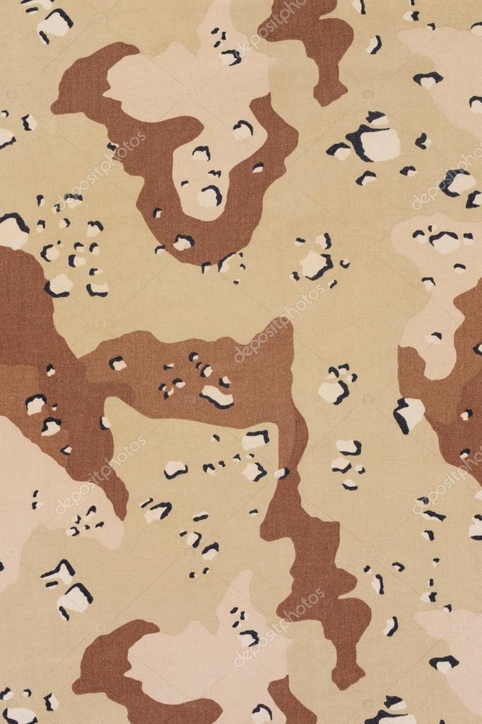 US six color desert camouflage fabric texture background — Stock Photo ...