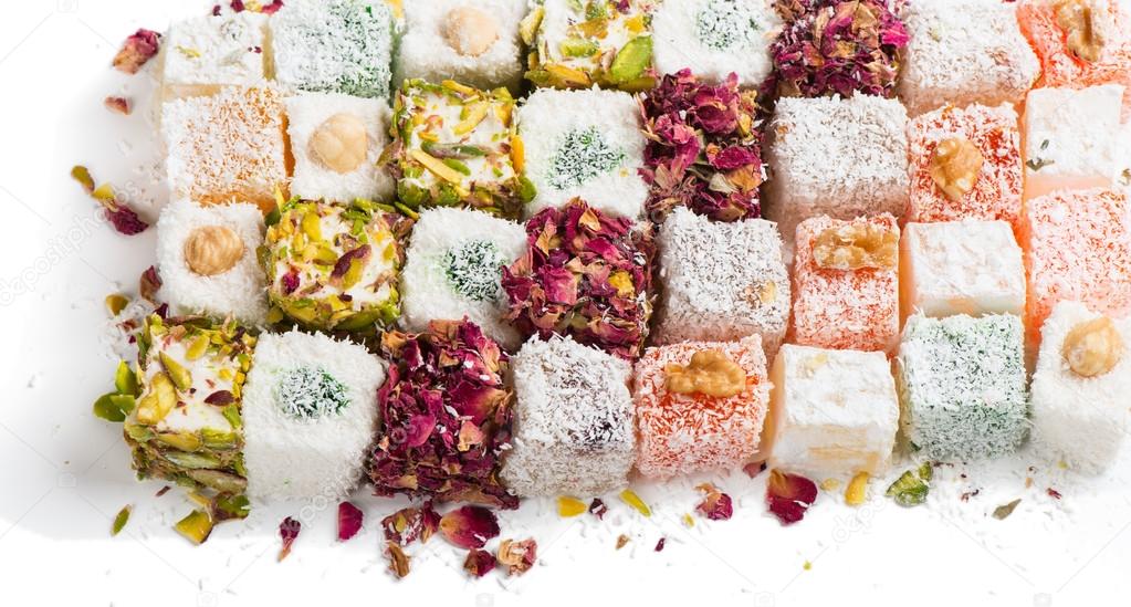Oriental sweets, (Lokum) Stock Photo by ©Denira 91597542