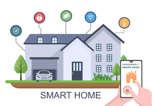 100,000 Smart home system Vector Images | Depositphotos