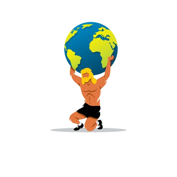 ᐈ Man holding world statue stock pictures, Royalty Free atlas statue ...