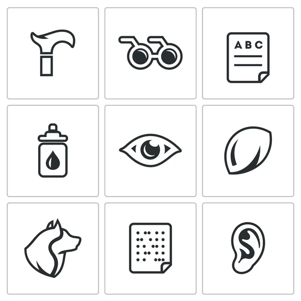 Disability icons Vector Art Stock Images | Depositphotos